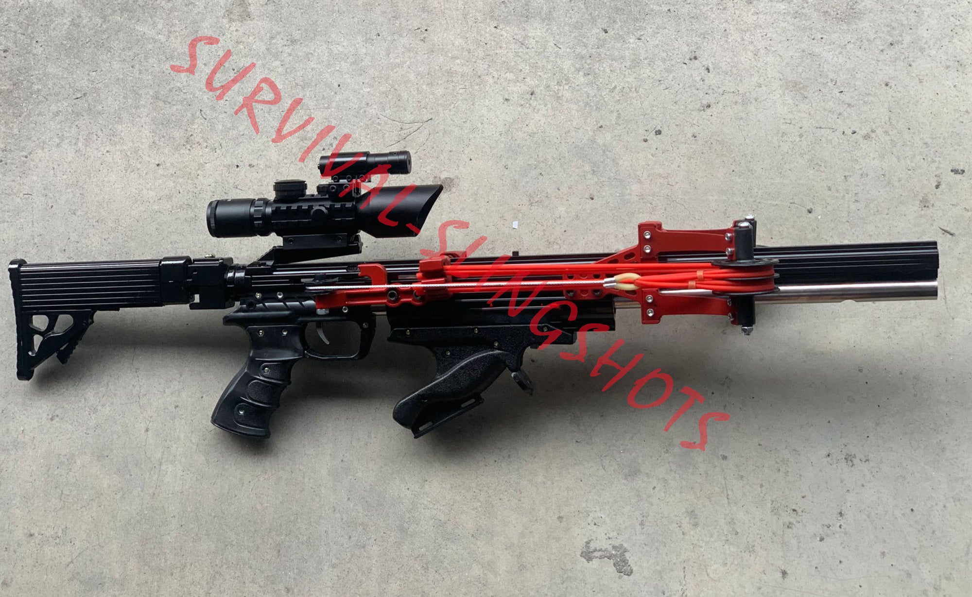 RS-X7 Tactical Slingshot UK | 40-Round Magazine & Adjustable Power ...