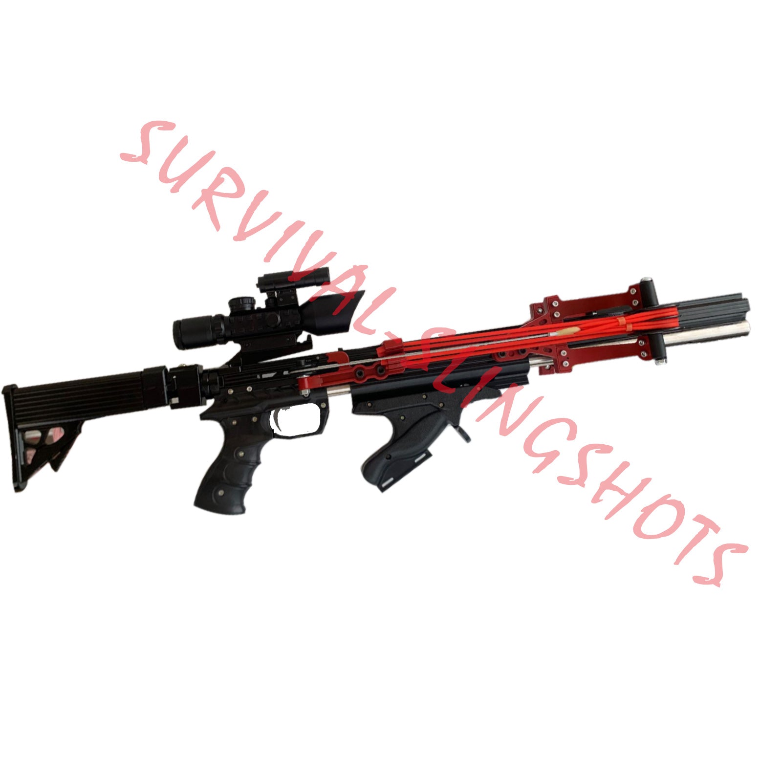 RS-X7 Tactical Slingshot UK | 40-Round Magazine & Adjustable Power ...