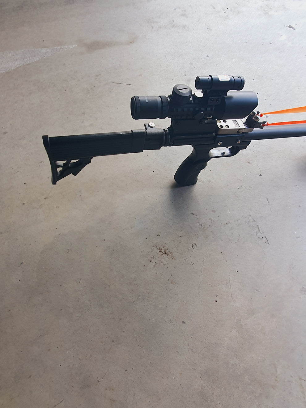 FALCON-X, POWERFUL EXTENDABLE RIFLE SLINGSHOT – Survival Slingshots.uk