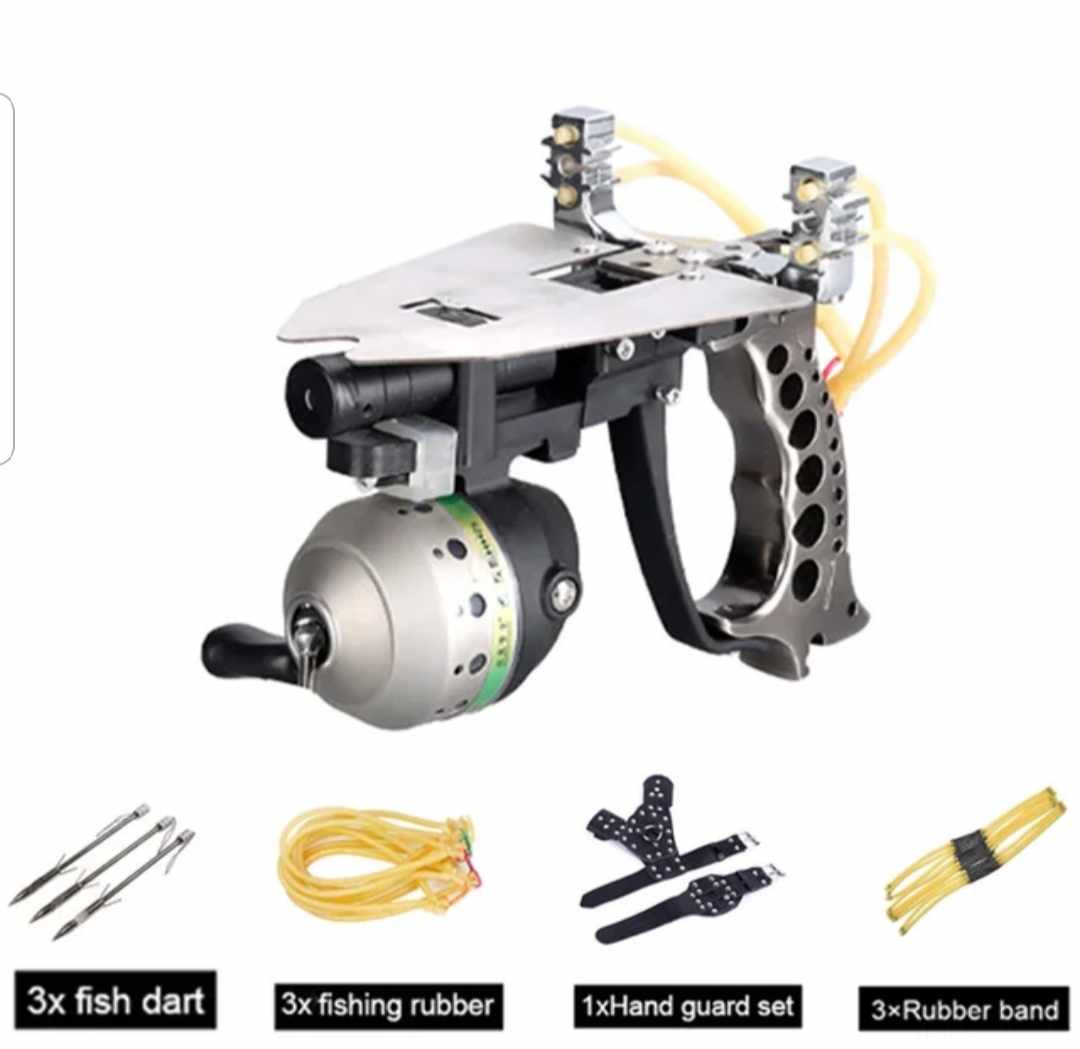Full Metal Fishing Slingshot Very Powerful – Survival Slingshots.uk